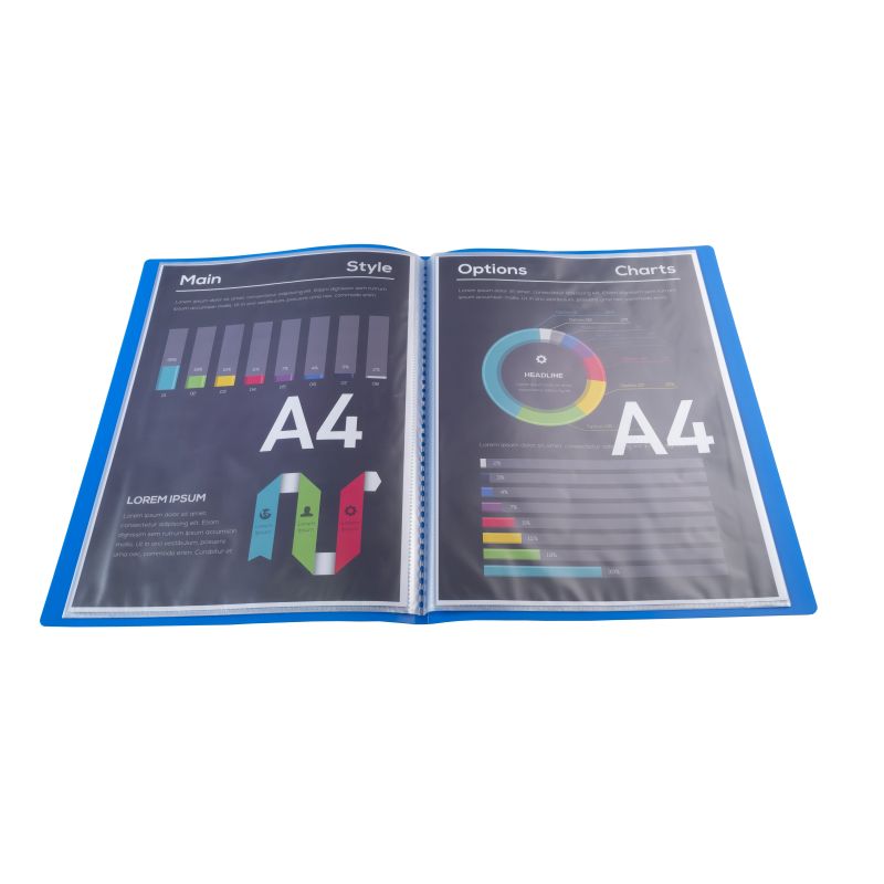 Farde de présentation Atoma 60 vues - 30 pochettes -Vert | Farde de ...